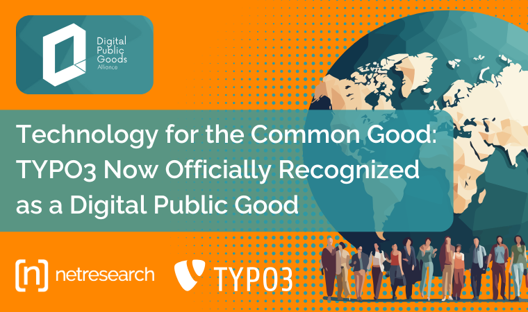 TYPO3 recognised as Digital Public Good